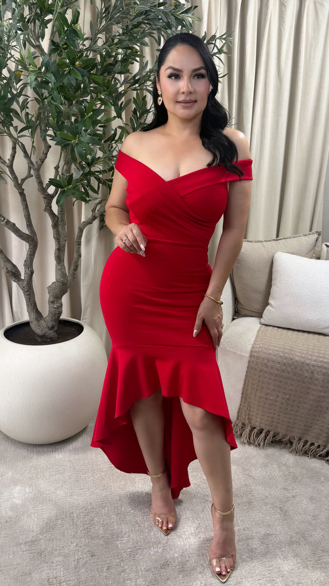 NOAH RED DRESS – Anethsboutique1