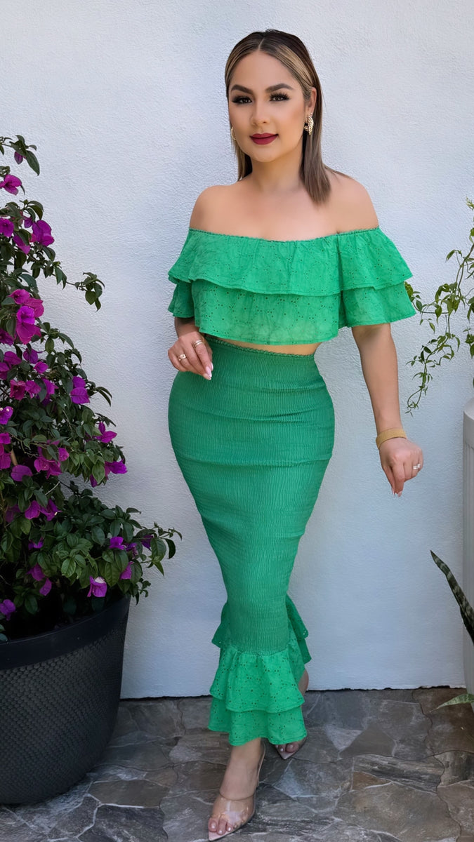 ESTHER GREEN SET – Anethsboutique1
